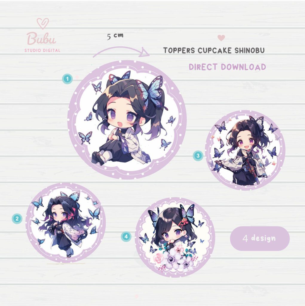 Toppers Shinobu Demon Slayer – Bubu Store